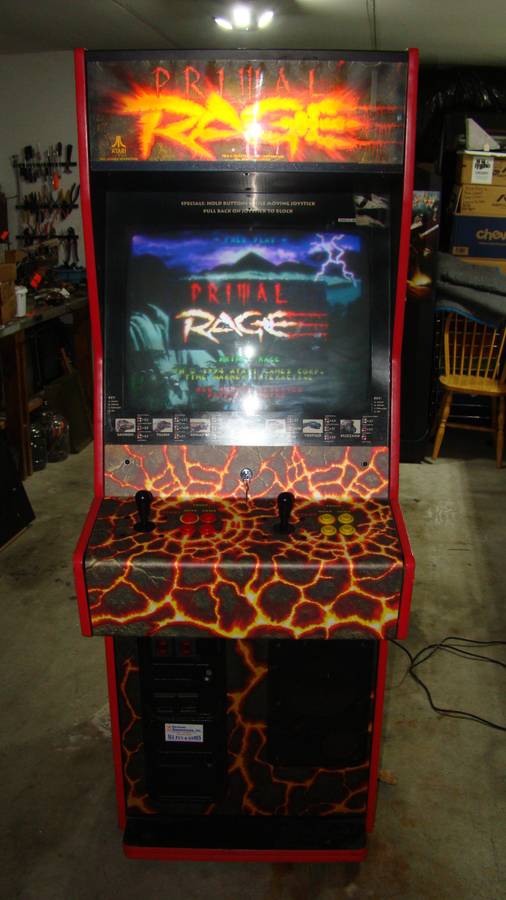 Primal Rage arcade game | Looknet