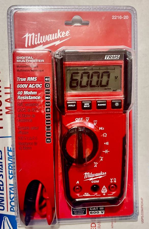 Milwaukee Digital Tru RMS Multi Meter-New | Looknet