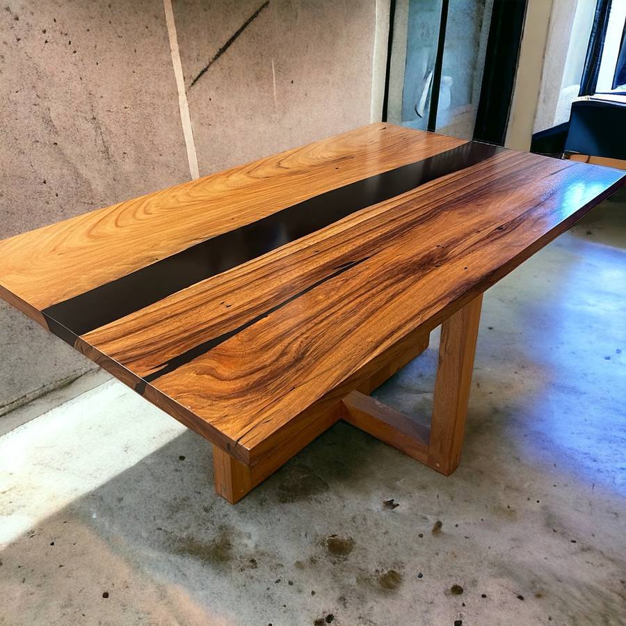Parota Wood Dining Table Artisan Made