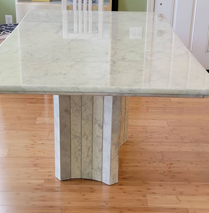 Italian Marble Dining Table