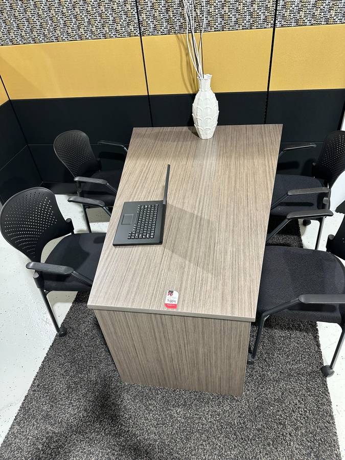 Trapezoid Shaped Conference Table