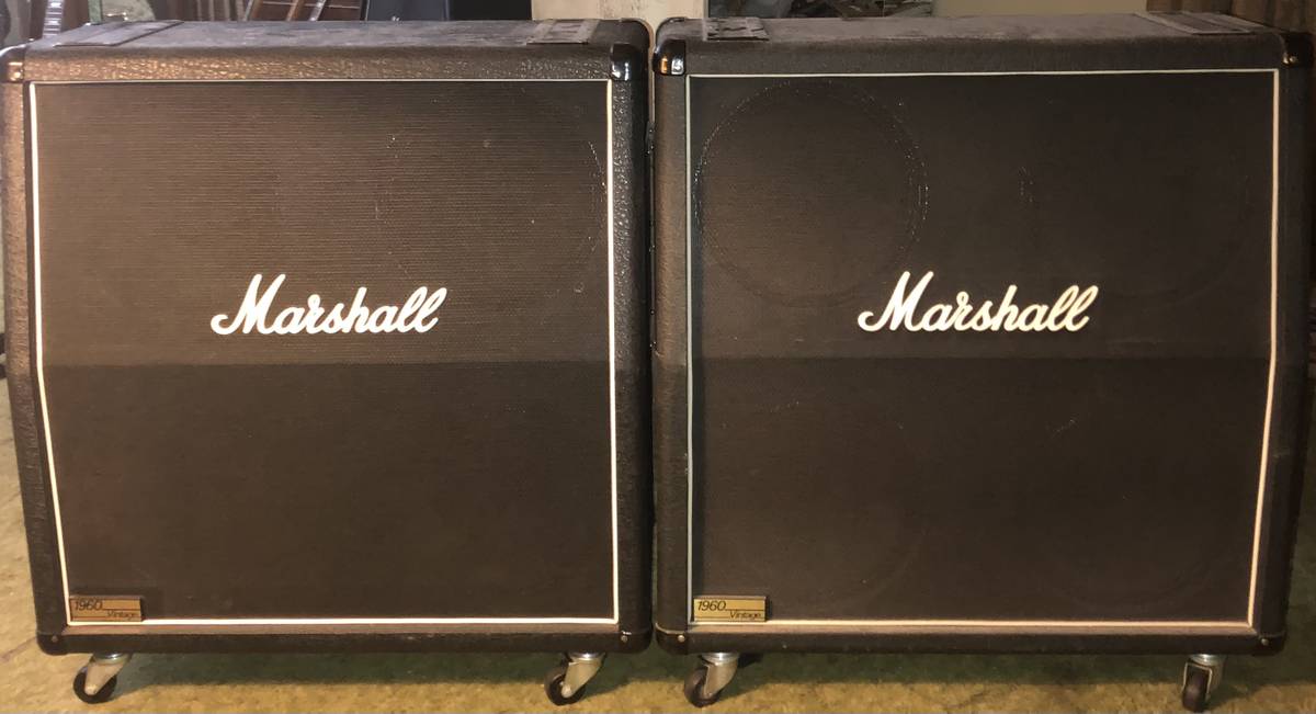 2- Marshall AV vintage slant cabinets | Looknet