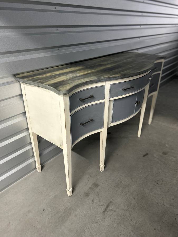 Refurbished Farmhouse Buffet Table