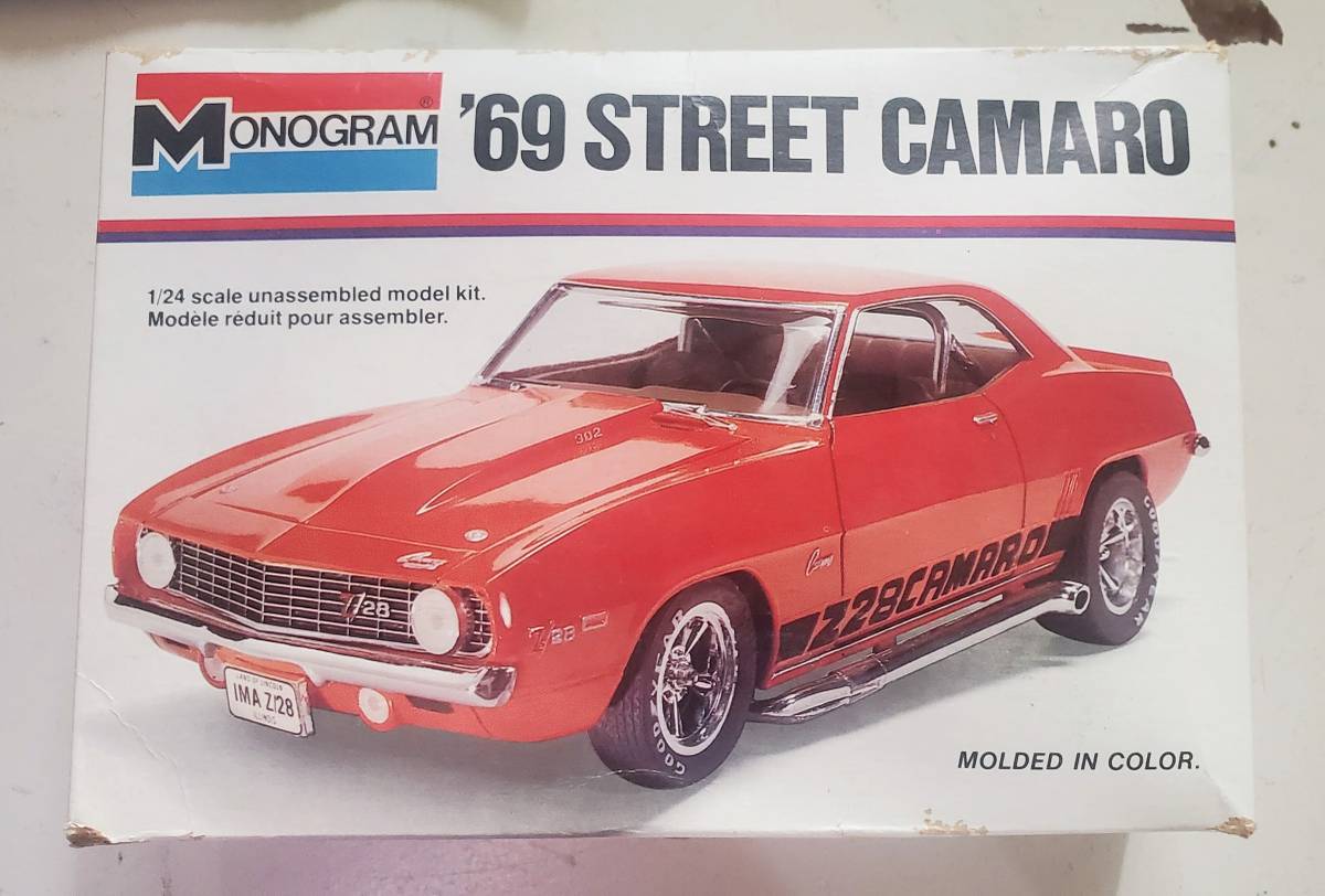 1970's Monogram 69 Camaro Z28 Model Kit | Looknet