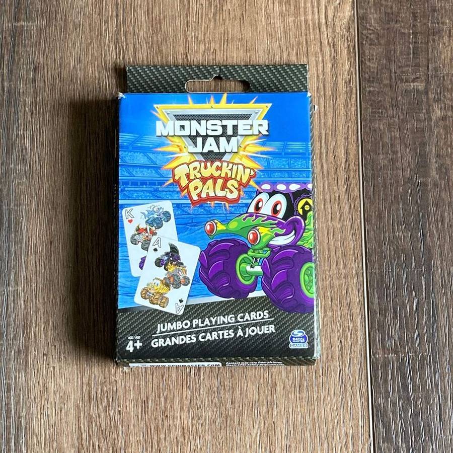 Monster Jam Playing Cards, Complete Set | Looknet