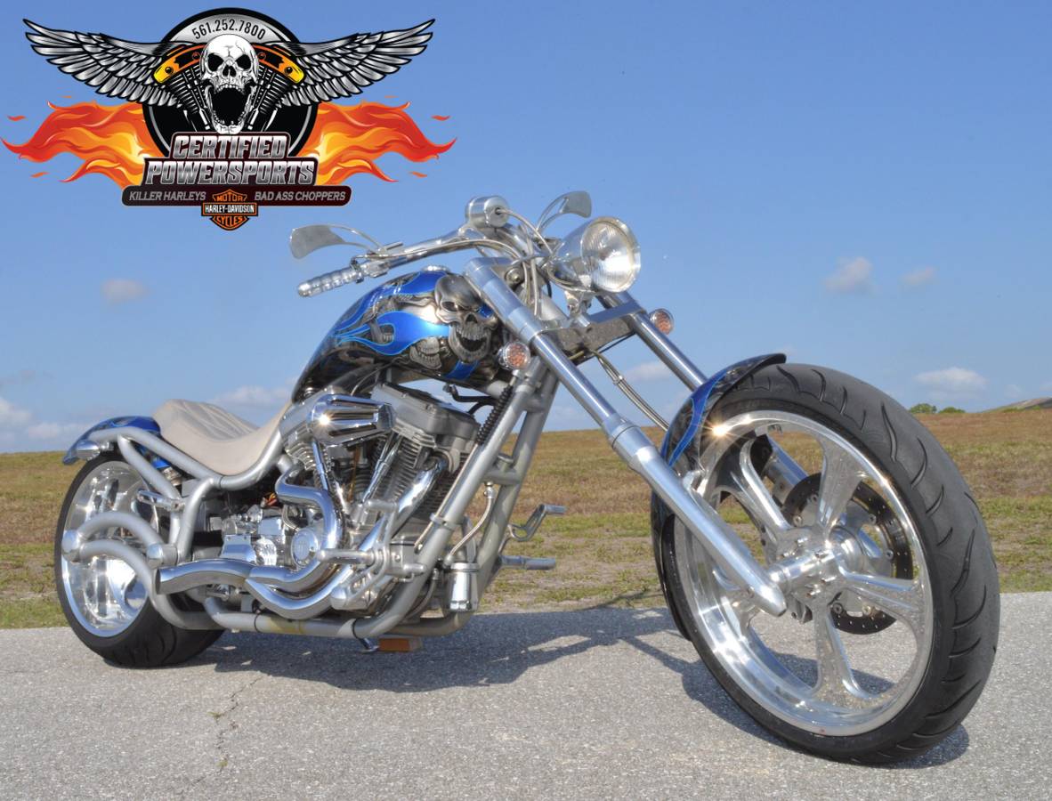 2005 BOURGET BIKE WORKS FAT DADDY 300 SOFTAIL CHOPPER | Looknet