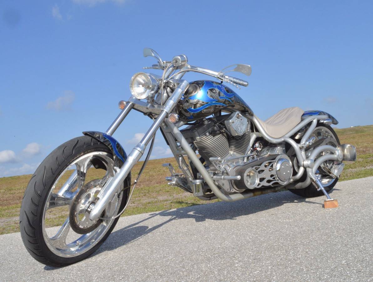 2005 BOURGET BIKE WORKS FAT DADDY 300 SOFTAIL CHOPPER | Looknet