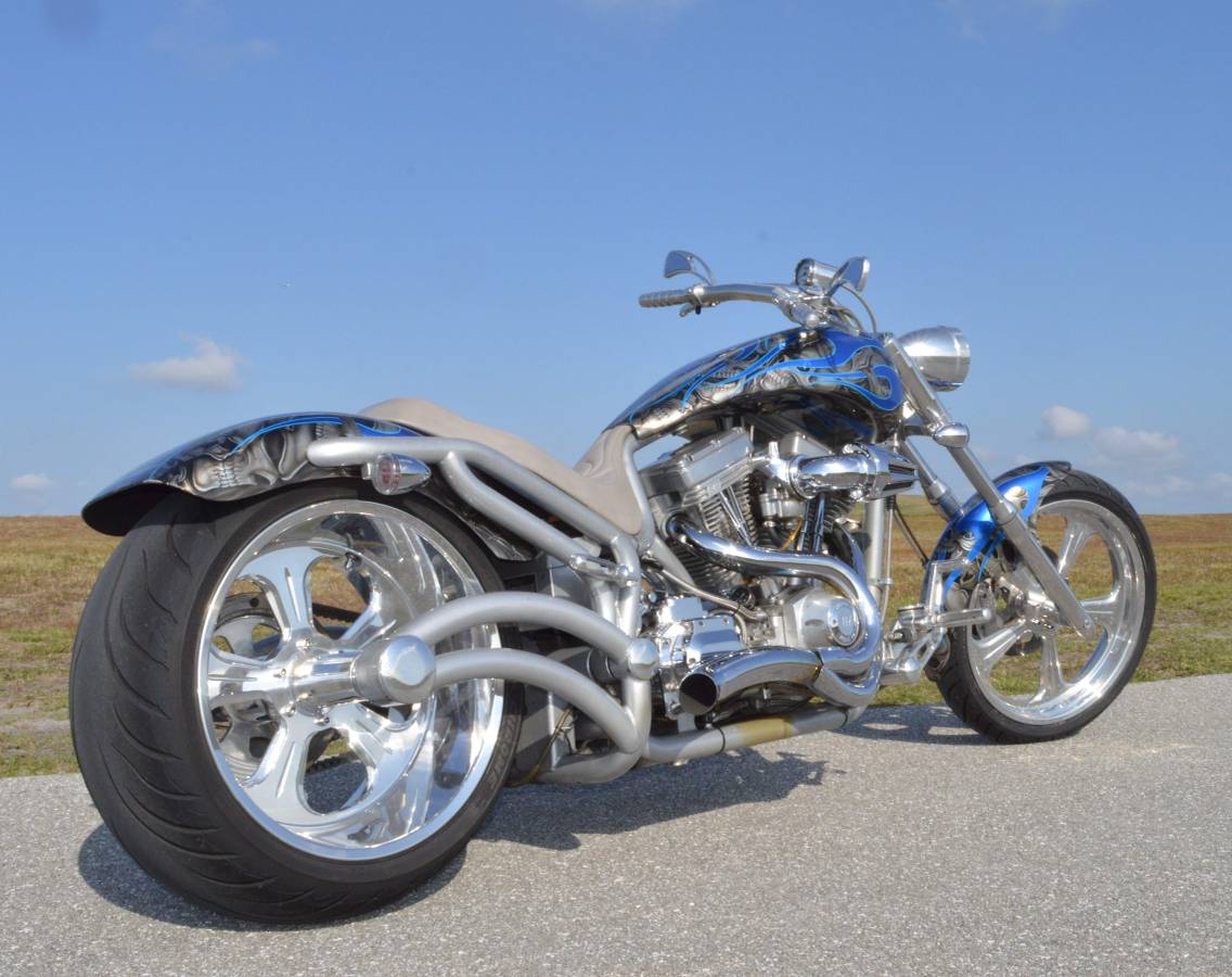 2005 BOURGET BIKE WORKS FAT DADDY 300 SOFTAIL CHOPPER | Looknet